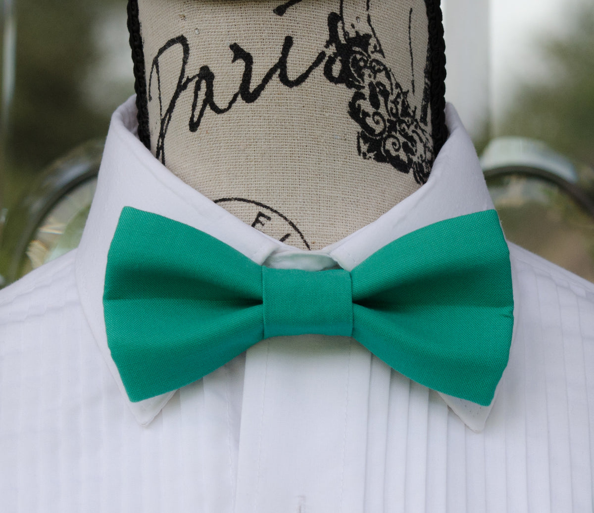 Green Bow Ties and Suspenders (Jade Green) | Mr. Bow Tie